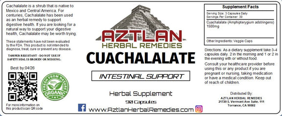 Cuachalalate Capsules – Aztlan Herbal Remedies