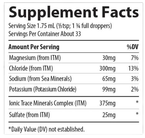 Liquid Ionic Potassium – Aztlan Herbal Remedies